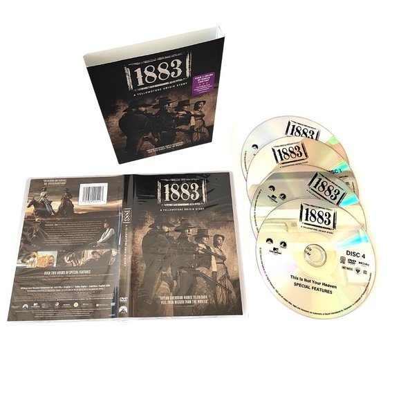 Other | 1883 A Yellowstone Origin Story Dvd 222 4disc Set Region 1 New | Poshmark